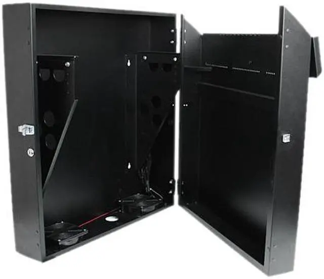 StarTech.com 19in Secure Horizontal Wall Mountable Server Rack - Newegg.com
