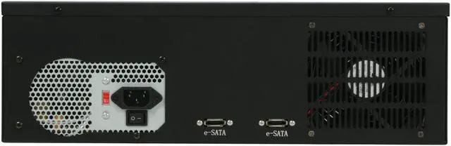 NORCO DS-1000 10-bay 3U Hot-swap Rackmount eSATA RAID Hard Drive ...