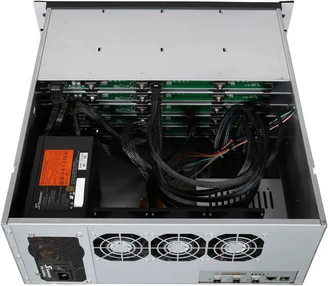 NORCO DS-24H External 4U 24 Bay 12G SSD SAS / SATA III Expander ...