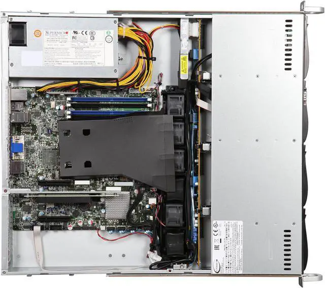 SUPERMICRO SYS-5019S-M2 1U Rackmount Server Barebone - Newegg.com