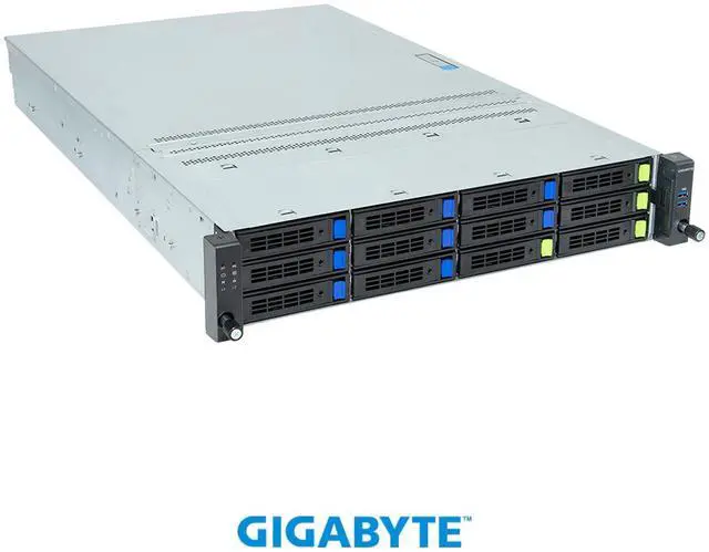GIGABYTE R263-Z30-AAC2 Rack Server - AMD EPYC™ 9004 - 2U UP 12-Bay Gen4 ...