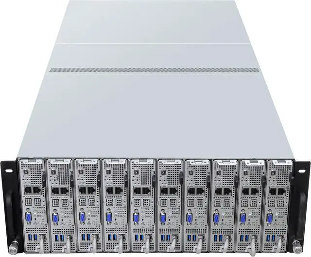 Asrock Rack 4U18N-B550/2T 4U Rackmount Storage Server Barebone 18 nodes ...