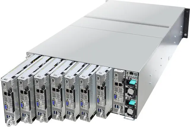 Asrock Rack 4U18N-B550/2T 4U Rackmount Storage Server Barebone 18 nodes ...