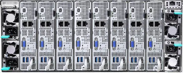 Asrock Rack 4U18N-B550/2T 4U Rackmount Storage Server Barebone 18 nodes ...