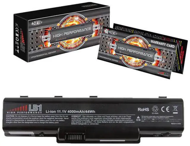 LB1 High Performance© Gateway NV78 Laptop Battery 4000mAh 10.8V ...
