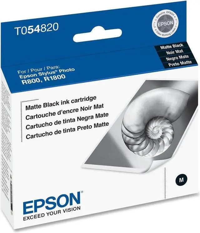 EPSON T054820 UltraChrome Hi-Gloss Ink Cartridge For Stylus Photo R800 ...