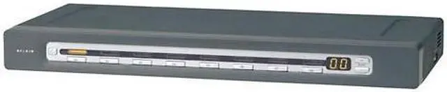 BELKIN OmniView PRO2 F1DA108T-B 8-Port KVM Switch with On-Screen ...