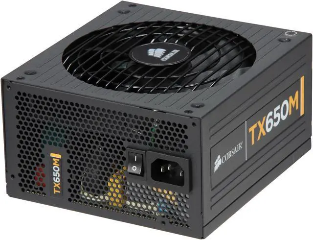 CORSAIR Enthusiast Series TX650M 650 W High Performance Power Supply ...