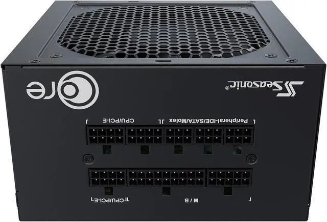 Seasonic CORE GX-550, 550W 80+ Gold Full-Modular, Fan Control in Silent ...