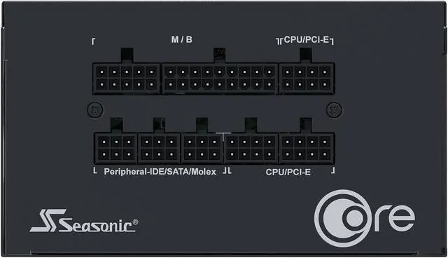 Seasonic CORE GX-550, 550W 80+ Gold Full-Modular, Fan Control in Silent ...