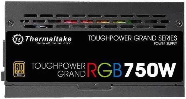 Thermaltake Toughpower Grand RGB 750W Gold (RGB Sync Edition) PS-TPG ...