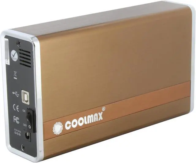 COOLMAX CD-391C-U2 Copper External Enclosure - Newegg.com