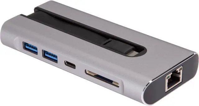 Open Box: Rosewill 7-Port Portable USB-C Mini Hub Docking Station, USB ...