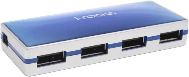 i-rocks IR-4300-BL USB Hub Blue - Newegg.com