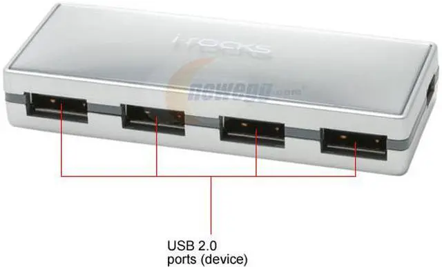 i-rocks IR-4300-S Silver USB Hub - Newegg.com