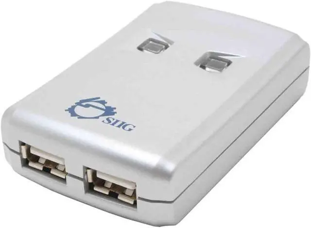 SIIG JU-SW2212-S1 USB 2.0 Switch 2-to-2 - Newegg.com