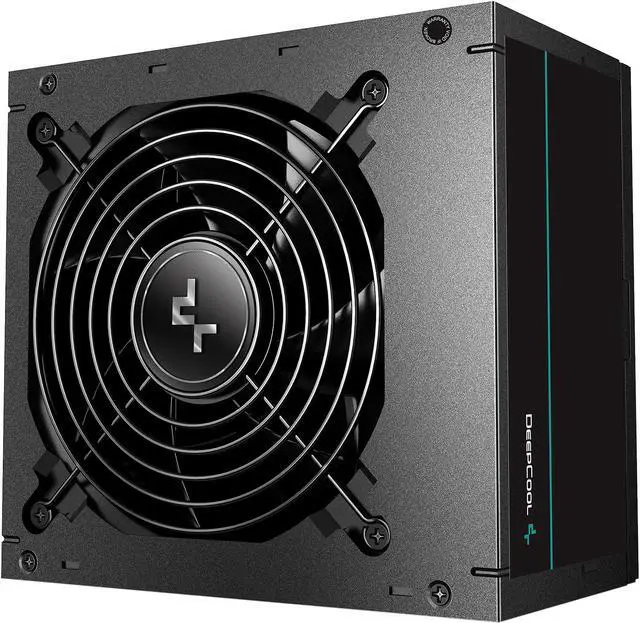 DeepCool PM650D, 80 PLUS Gold Certified, Non-Modular, Black Flat Cables ...