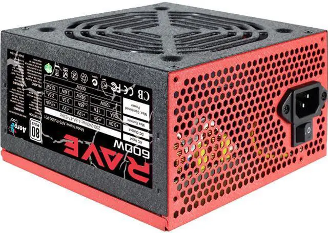AeroCool RAVE-600W 600 W Power Supply - Newegg.com