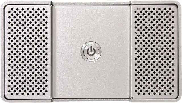 macally NSA2-S350NAS Silver Dual Bay SATA HDD to GigaByte NSA Enclosure ...