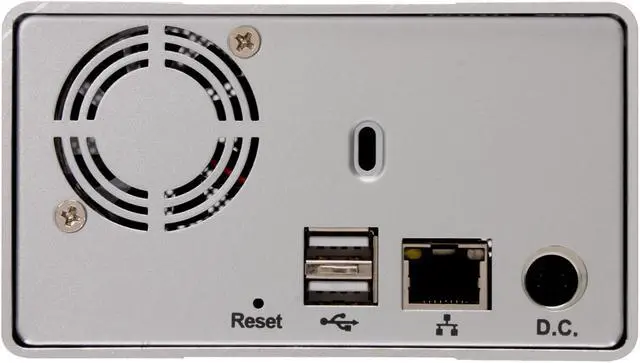 macally NSA2-S350NAS Silver Dual Bay SATA HDD to GigaByte NSA Enclosure ...