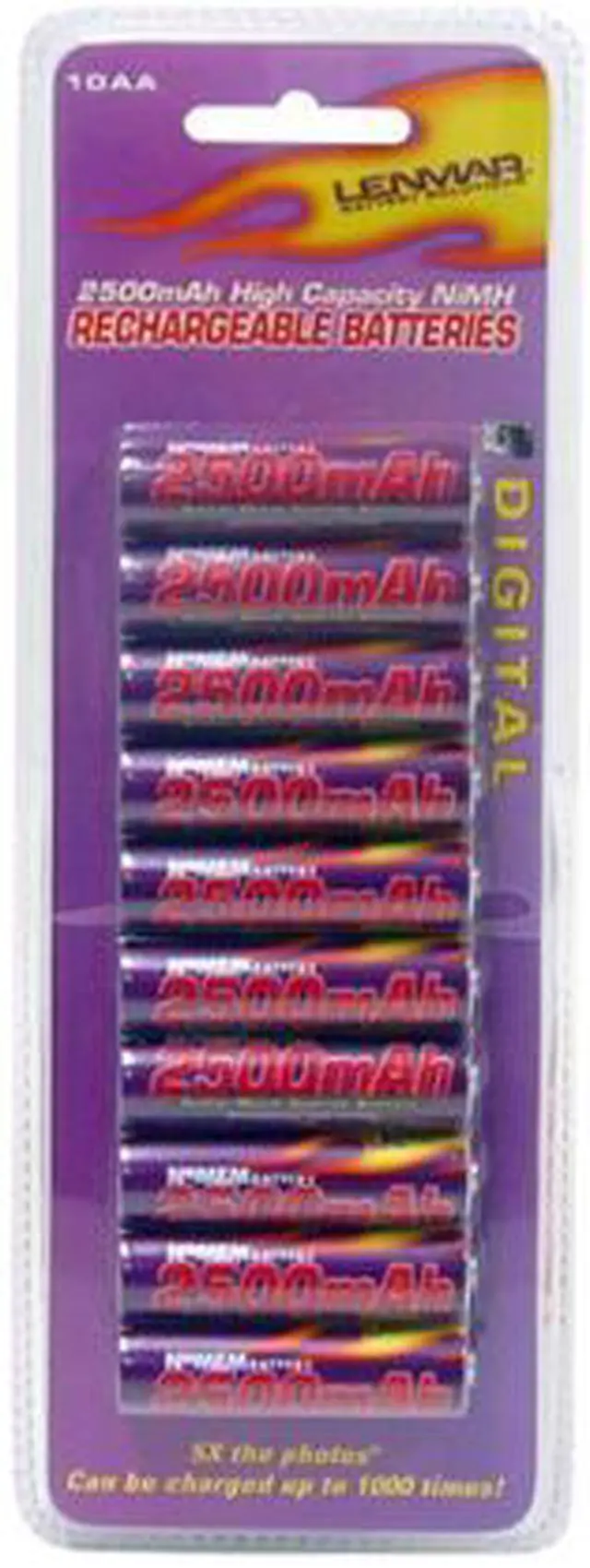 LENMAR PRO1025 Rechargeable Batteries - Newegg.com