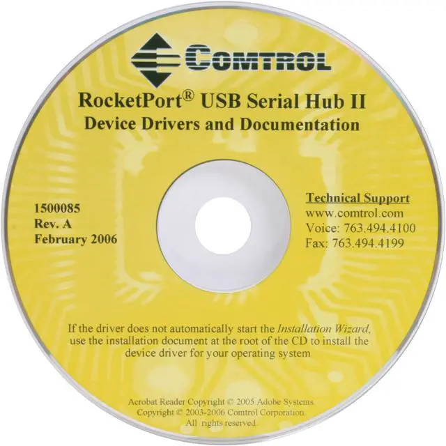 COMTROL 98295-1 RocketPort USB Serial Hub II 4-Port RoHS - Newegg.com