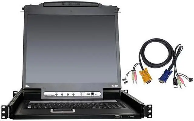 ATEN CL5716M w/ 16 USB KVM cables - Newegg.com