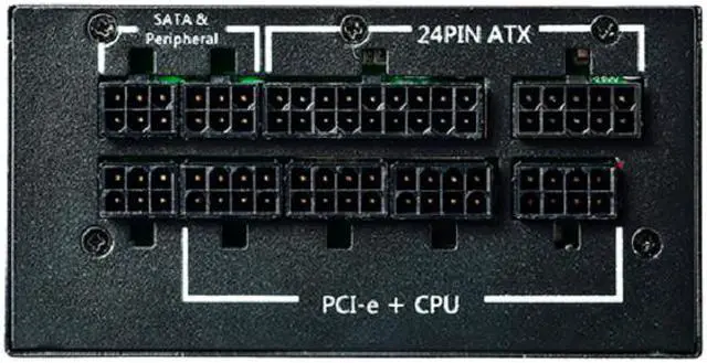 Open Box: MONTECH Century Mini 750 Watt 80 Plus Gold Certified Fully ...