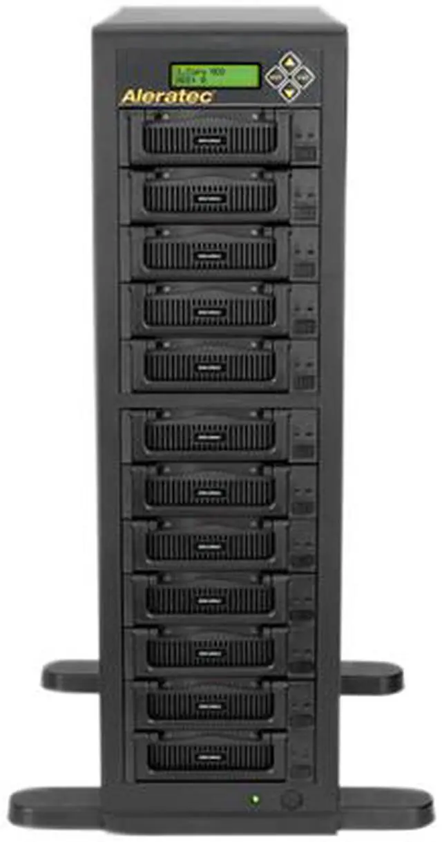 Aleratec 350124 Black 1:11 HDD Copy Cruiser IDE/SATA - 11 HDD ...