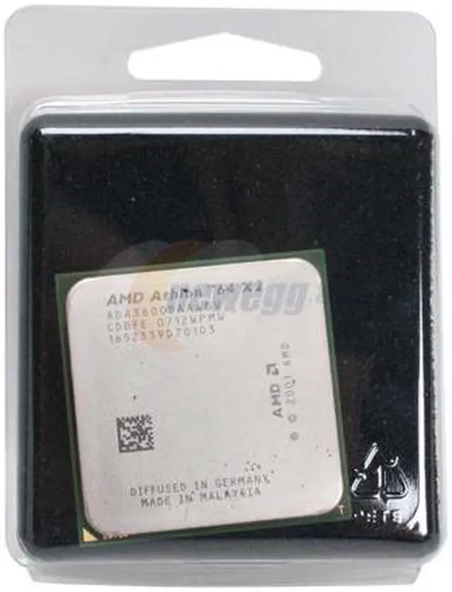 AMD Athlon 64 X2 3600+ - Athlon 64 X2 Manchester Dual-Core 2.0 GHz Socket 939 89W Processor ...