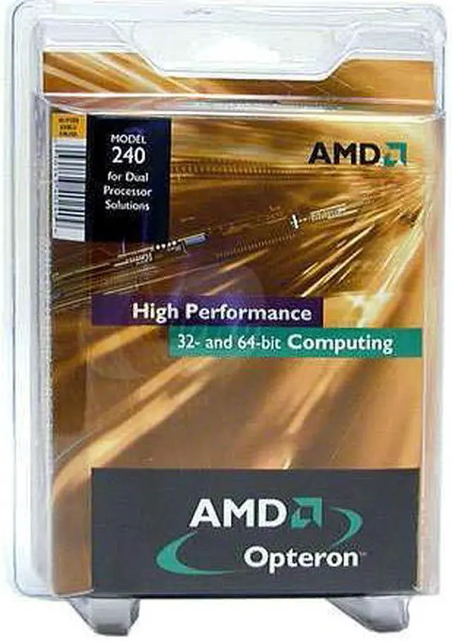 AMD Opteron 240 - Opteron SledgeHammer 1.4 GHz Socket 940 Processor ...