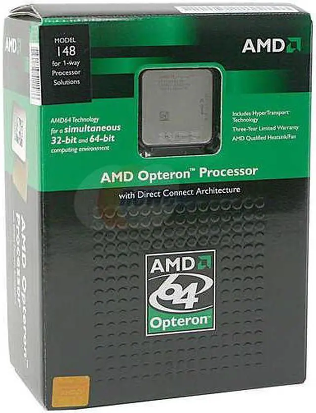 AMD Opteron 148 - Opteron SledgeHammer 2.2 GHz Socket 940 Processor ...