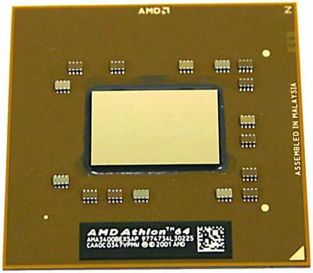 AMD Athlon 64 3400+ - Athlon 64 ClawHammer 2.2 GHz Socket 754 Processor ...
