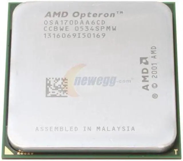AMD Dual-Core Opteron 170 - Opteron Denmark Dual-Core 2.0 GHz Socket ...