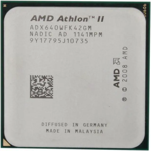 AMD Athlon II X4 640 - Athlon II X4 Propus Quad-Core 3.0 GHz Socket AM3 ...