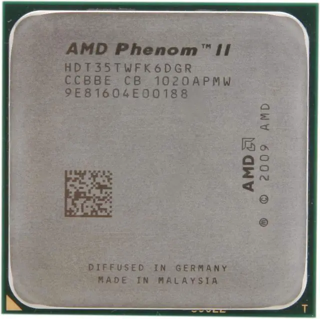 Refurbished: AMD Phenom II X6 1035T - Phenom II X6 Thuban 6-Core 2.6 ...