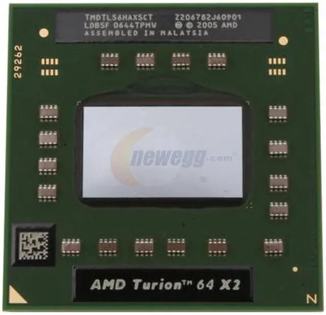 Open Box: AMD Turion 64 X2 TL-56 - Turion 64 X2 Taylor Dual-Core 1.8 GHz Socket S1 33W Processor ...