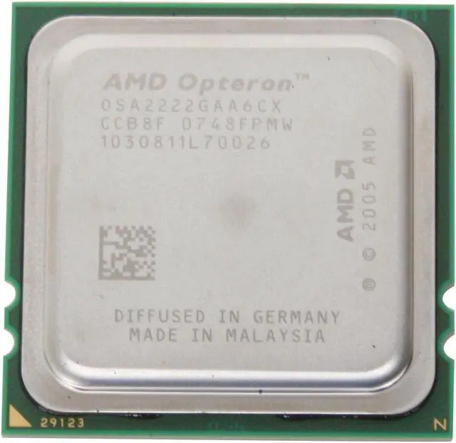 AMD Opteron 2222 3.0 GHz Socket F 95W OSA2222GAA6CX Processor - Newegg.com