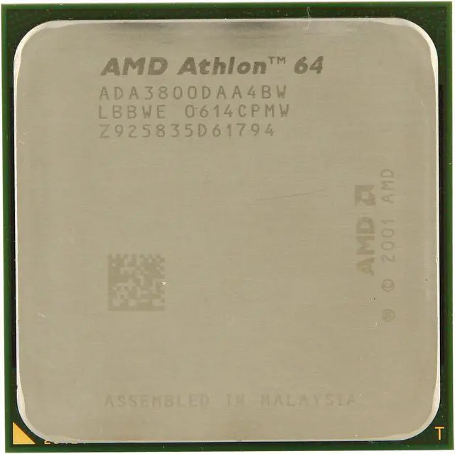 Refurbished: AMD Athlon 64 3800+ - Athlon 64 Venice Single-Core 2.4 GHz Socket 939 Desktop ...