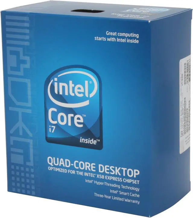 Open Box: Intel Core i7-920 - Core i7 Bloomfield Quad-Core 2.66 GHz LGA ...