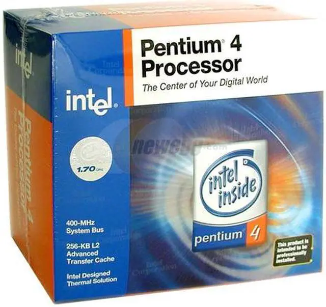 Open Box: Intel Pentium 4 1.7 - Pentium 4 Willamette 1.7 GHz Socket 478 ...