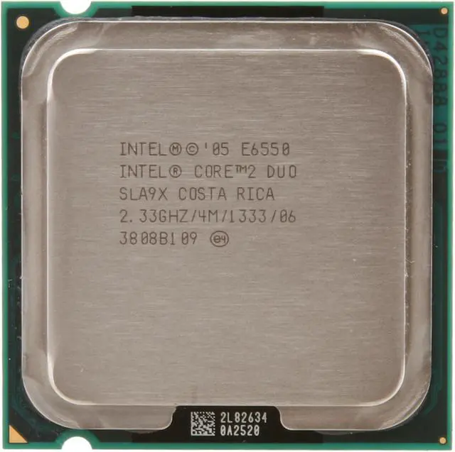 Refurbished: Intel Core 2 Duo E6550 - Core 2 Duo Conroe Dual-Core 2.33 ...