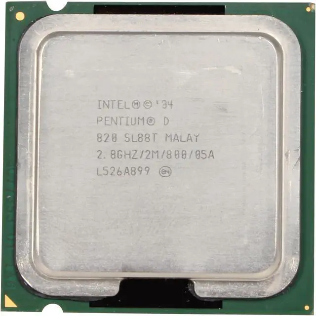 Refurbished: Intel Pentium D 820 - Pentium D Smithfield Dual-Core 2.8 ...