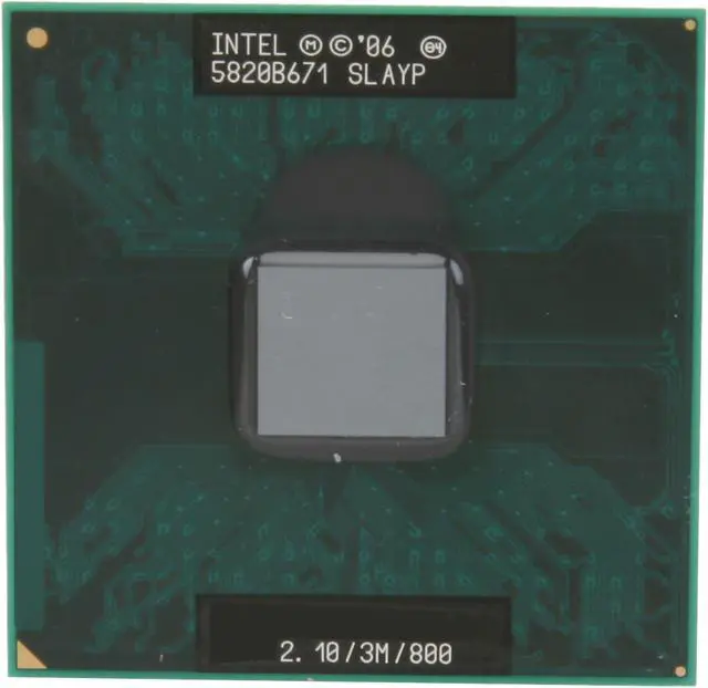 Refurbished: Intel Core 2 Duo T8100 2.1 GHz Socket P 35W T8100 (SLAYP ...