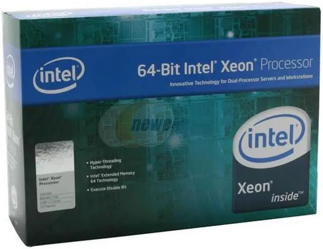 Intel Xeon EM64T 3.8 - Xeon Irwindale Single-Core 3.8 GHz Socket 604 2U ...