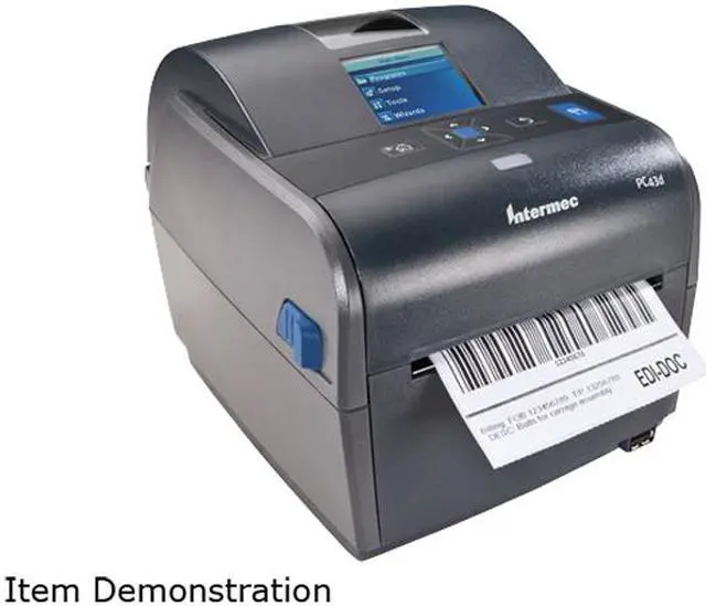 Intermec PC43DA01100201 PC43d 4" Direct Thermal Desktop Printer W/ LCD ...