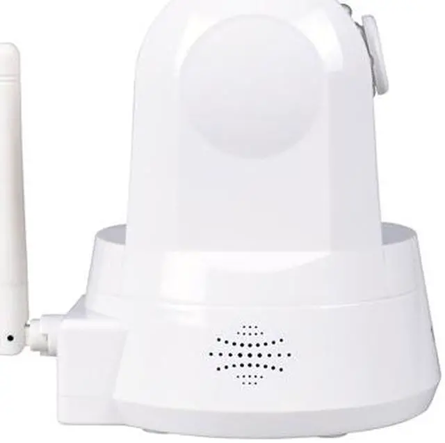 TENVIS IPROBOT3-WH P2P HD 720P Pan/Tilt Day/Night w/ IR Cut 2-Way Audio ...