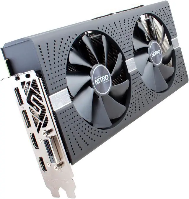 Sapphire Video Card 11265-01-20G NITRO+ RX 580 8GB GDDR5 PCI Express ...
