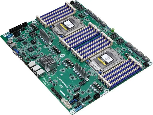ASRock Rack Server Motherboard ROME2D32GM-2T Proprietary Dual Socket ...