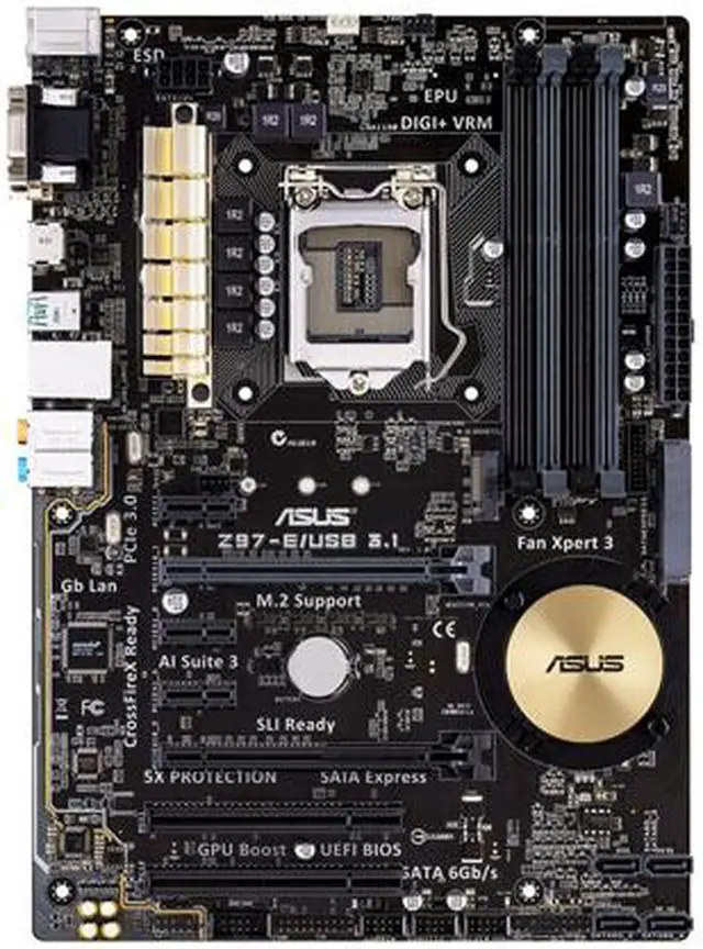 Z97-E/USB 3.1 297 22NM CPU DDR3 - Newegg.com